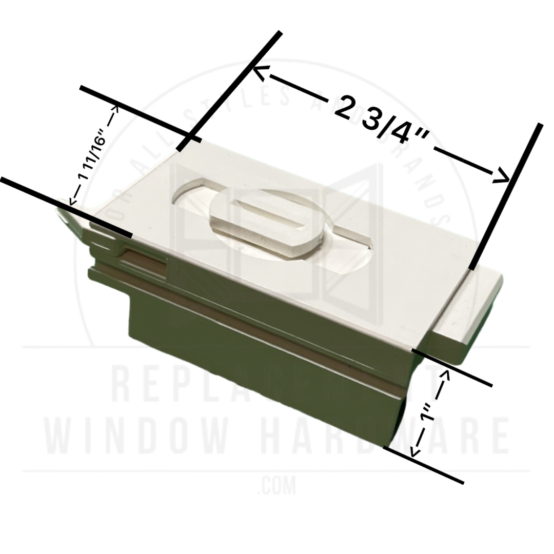 Plastmo Tilt Latch (Flange-side Pin) | Replacementwindowhardware.com