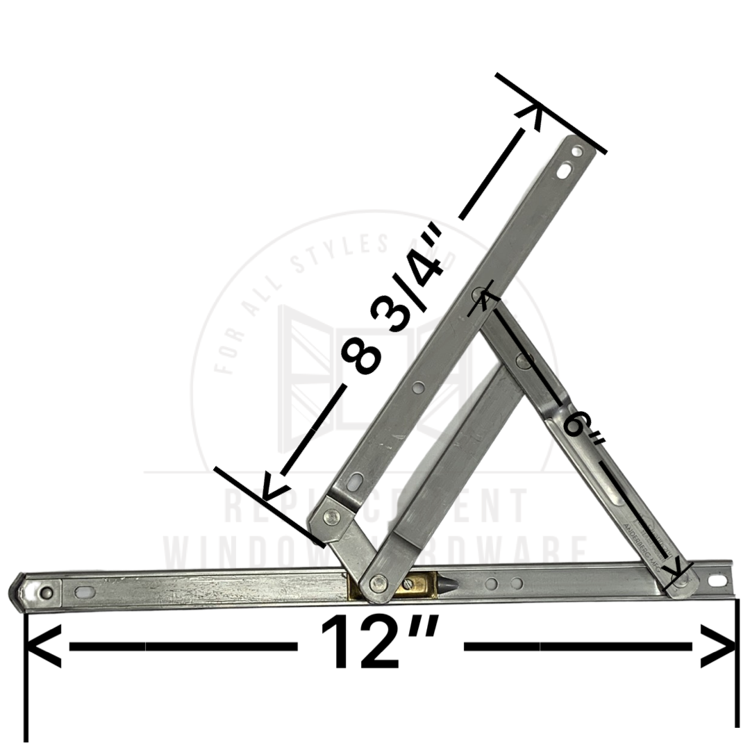 Truth Awning 4-Bar Hinge(12 inch) | Replacementwindowhardware.com